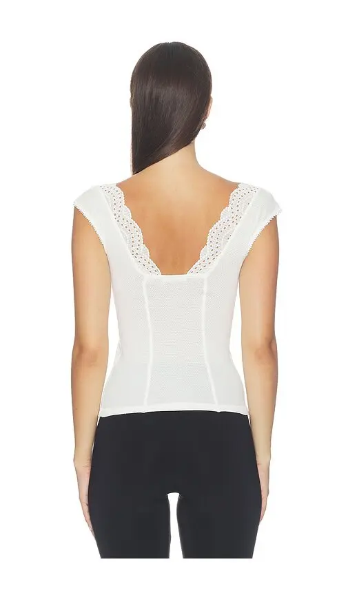 Free People Blush Hour Tee In . Also