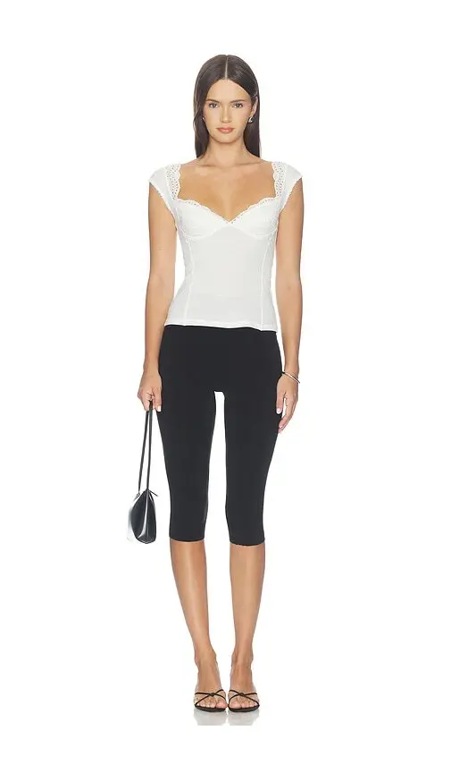 Free People Blush Hour Tee In . Also