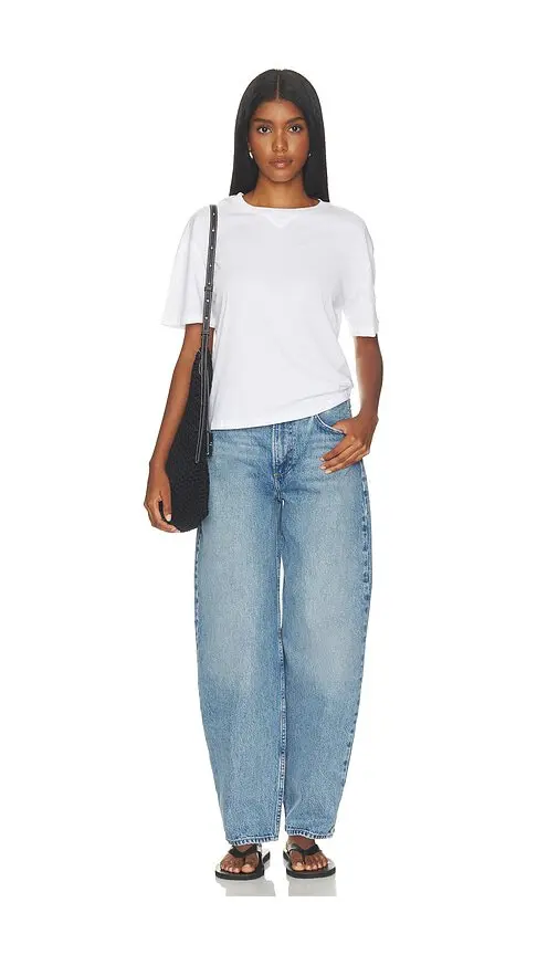 FAVORITE DAUGHTER The Everyday Short Sleeve Tee In . Also