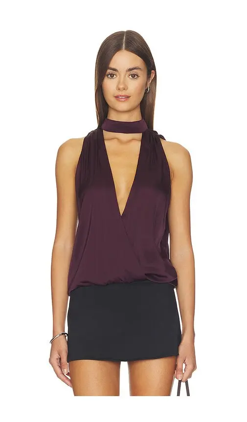 AMOR MIA Devotion Draped Top In . Also