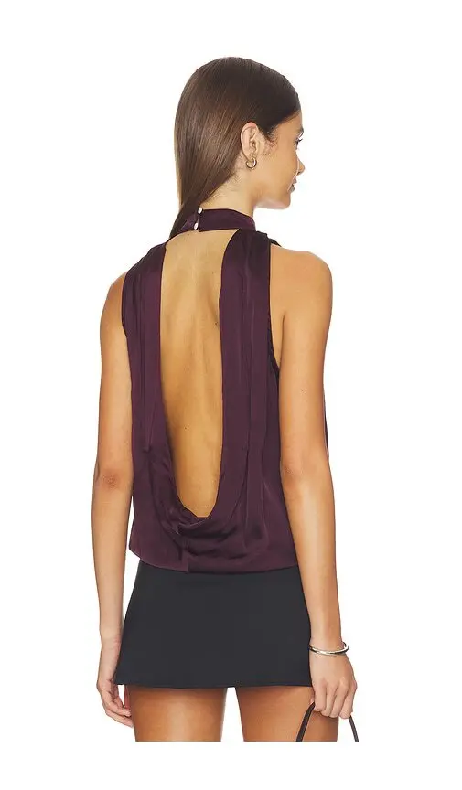 AMOR MIA Devotion Draped Top In . Also