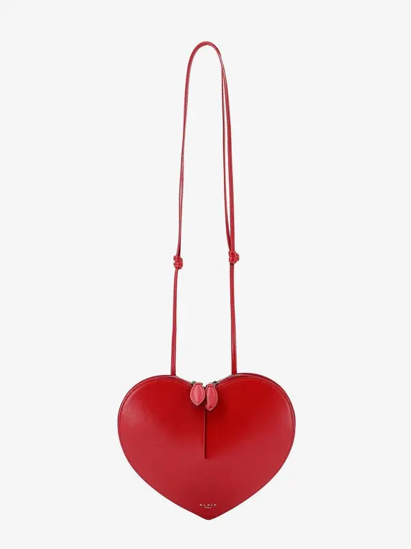 Alaïa Le Coeur Leather Crossbody Bag