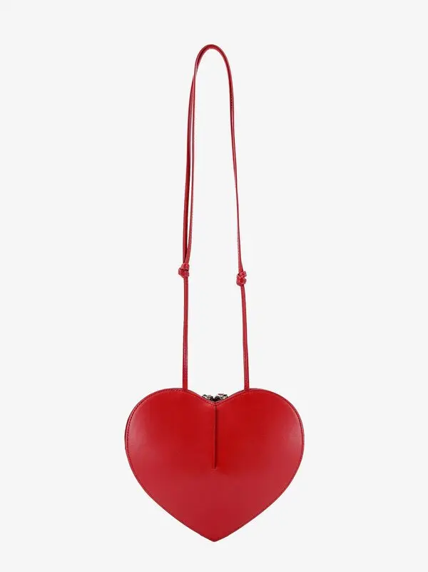 Alaïa Le Coeur Leather Crossbody Bag