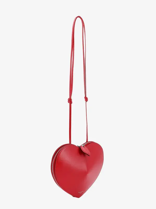 Alaïa Le Coeur Leather Crossbody Bag