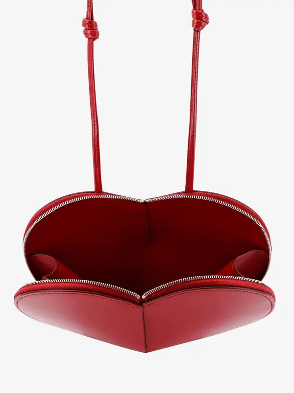 Alaïa Le Coeur Leather Crossbody Bag