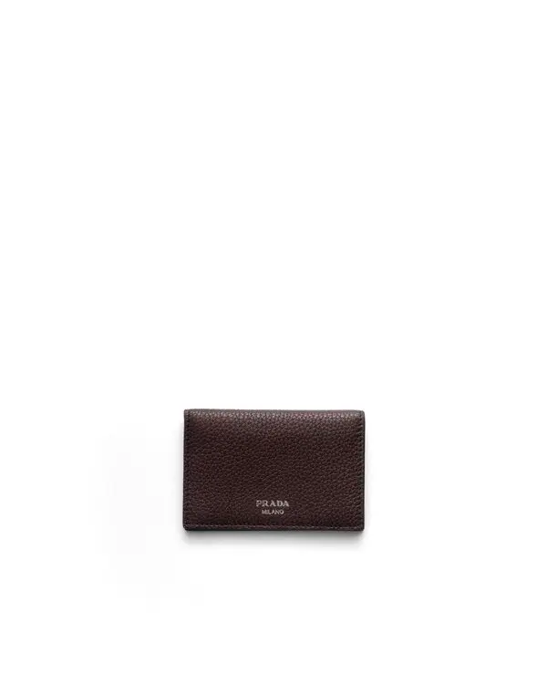 Prada Leather Card Holder