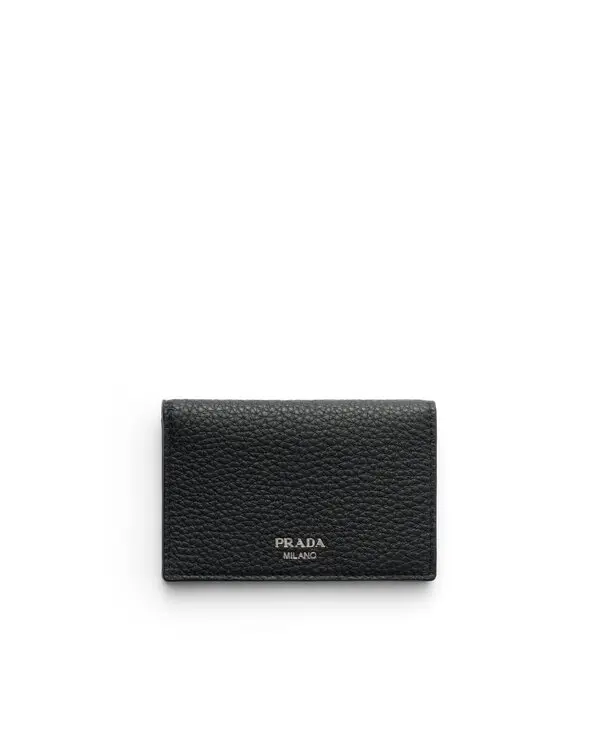 Prada Leather Card Holder