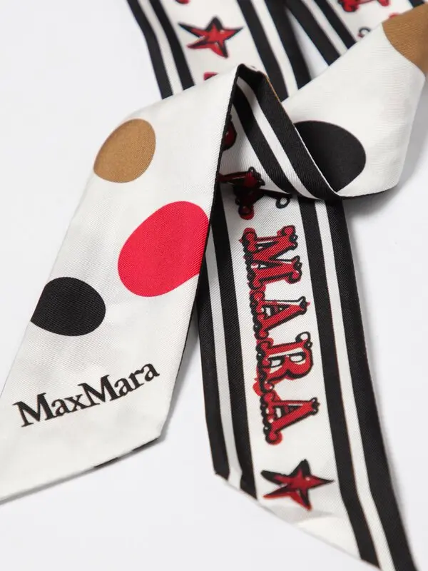 Max Mara Polka Dot Neckerchief