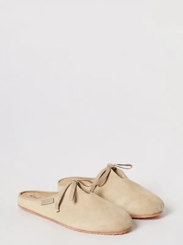 Superga Slippers In Suede With Bow