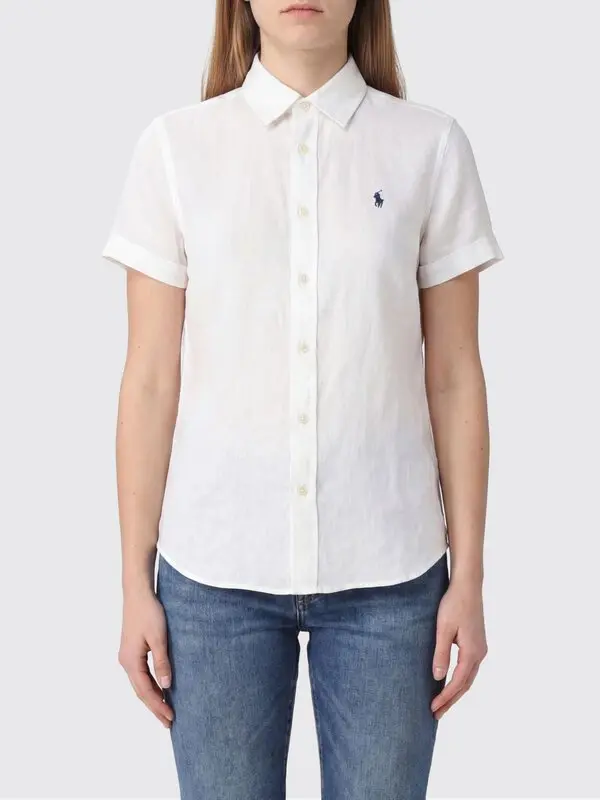 Polo Ralph Lauren Linen Shirt - White