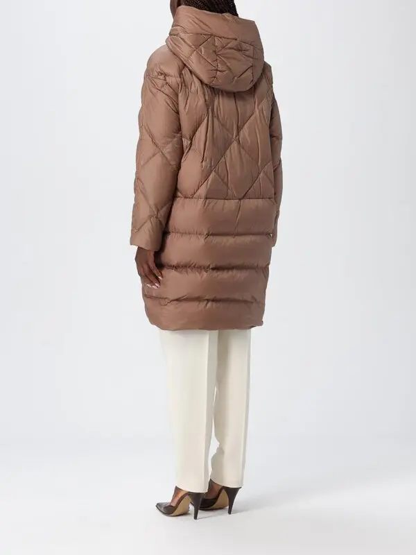 Max Mara Quilted Hooded Jacket