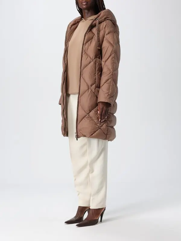 Max Mara Quilted Hooded Jacket