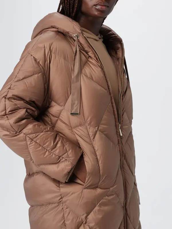 Max Mara Quilted Hooded Jacket