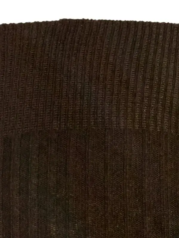 Max Mara Ribbed Cashmere Socks