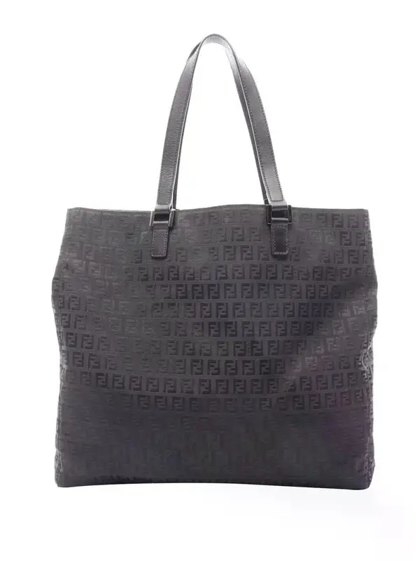 Fendi 2000-2010 Zucchino Canvas Tote Bag