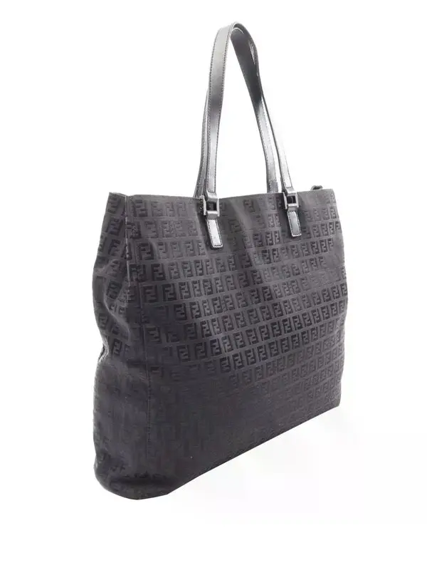 Fendi 2000-2010 Zucchino Canvas Tote Bag
