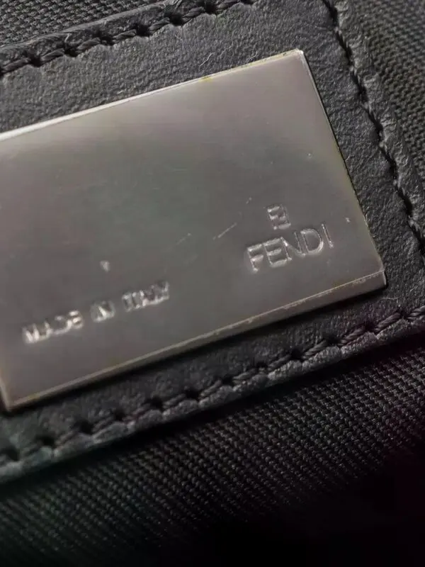Fendi 2000-2010 Zucchino Canvas Tote Bag