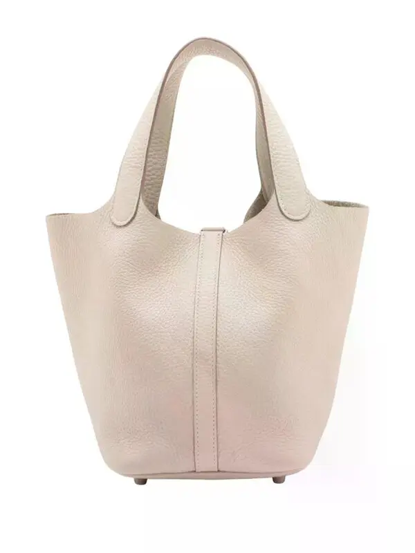 Hermès 2020 Clemence Picotin Lock 18 Handbag - Brown