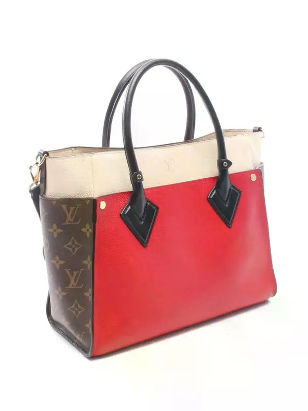 LOUIS VUITTON 2010-2026 Monogram On My Side Mm Satchel