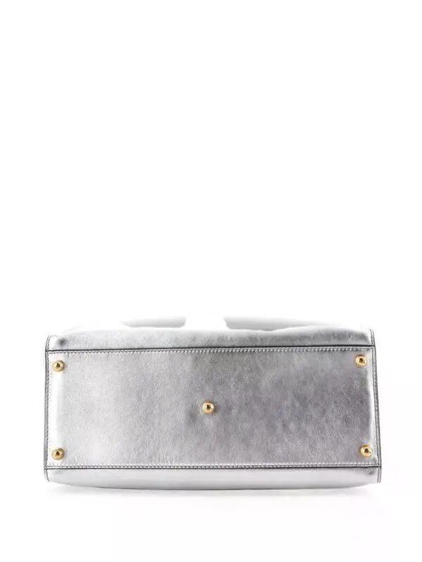 Fendi Sunshine Shopper Leather Medium Tote Bag