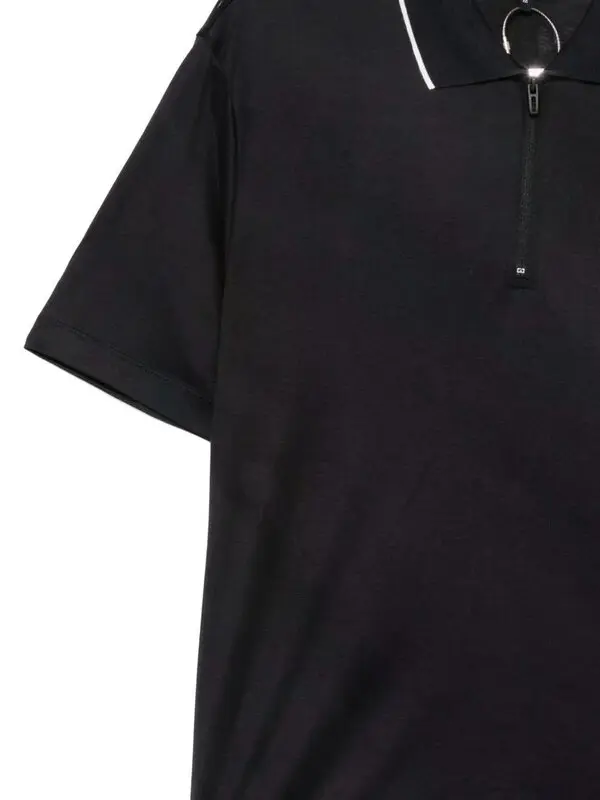 Emporio Armani Logo-patch Polo Shirt