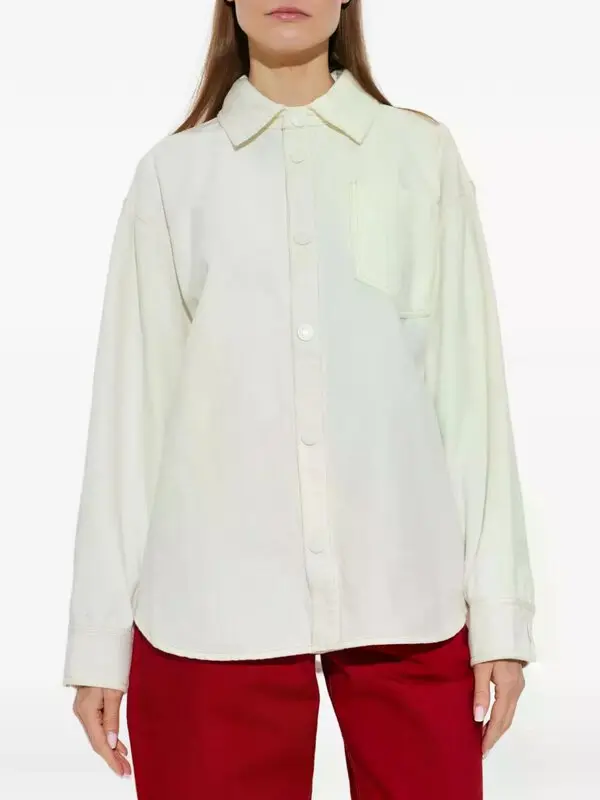 AMI Paris De Coeur Denim Shirt