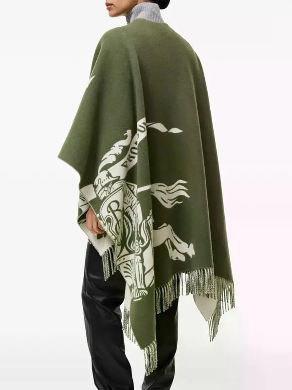 Burberry Knight Wool Cashmere Cape