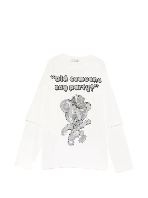 Joshua Sanders Magda Party T-shirt - Neutrals