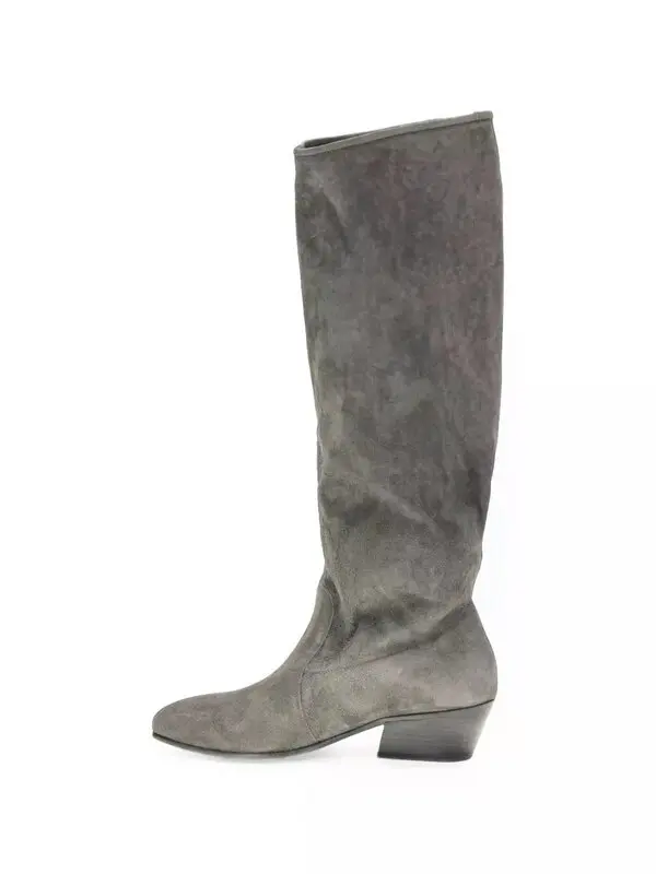 PEDRO GARCIA Helle Slouchy Suede Knee-high Boots