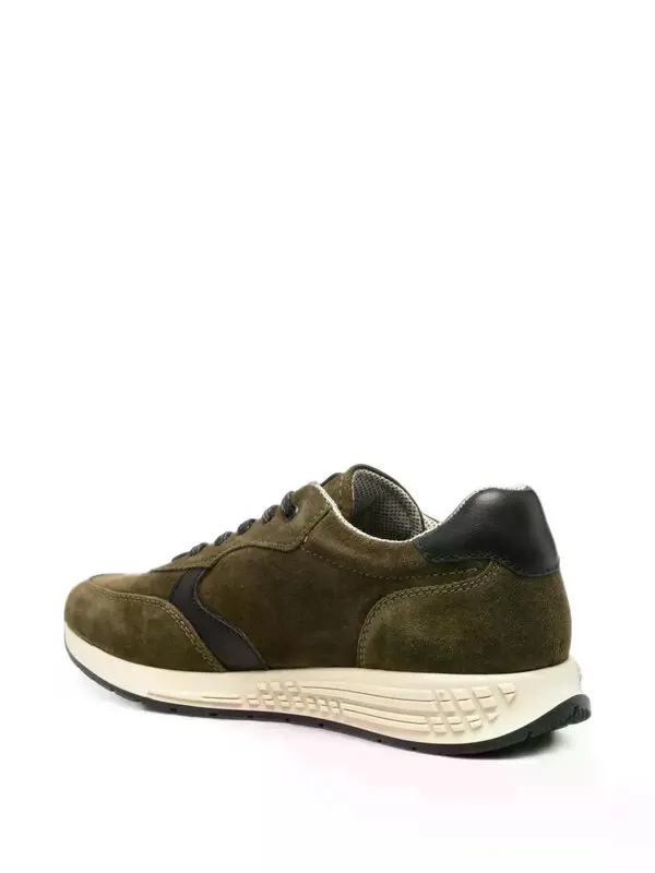 BUGATTI Logo-print Suede Sneakers