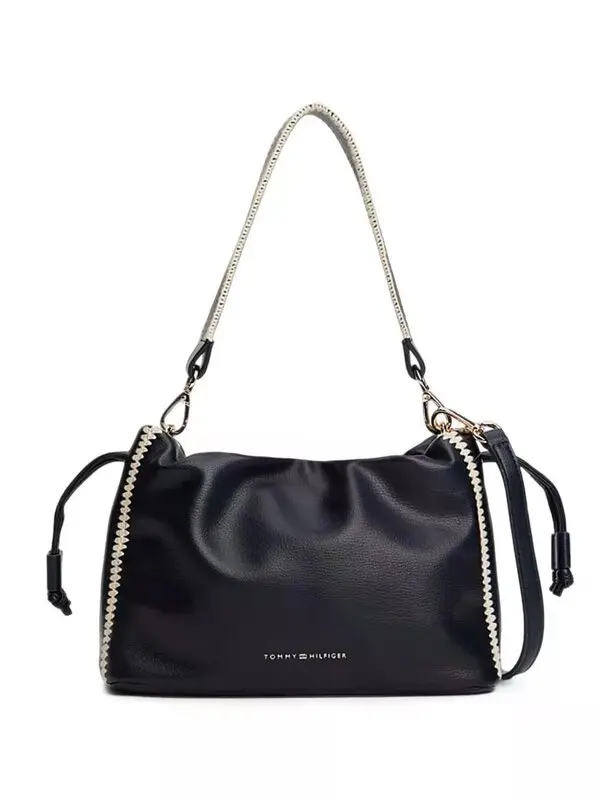 Tommy Hilfiger Whipstitch-trim Shoulder Bag