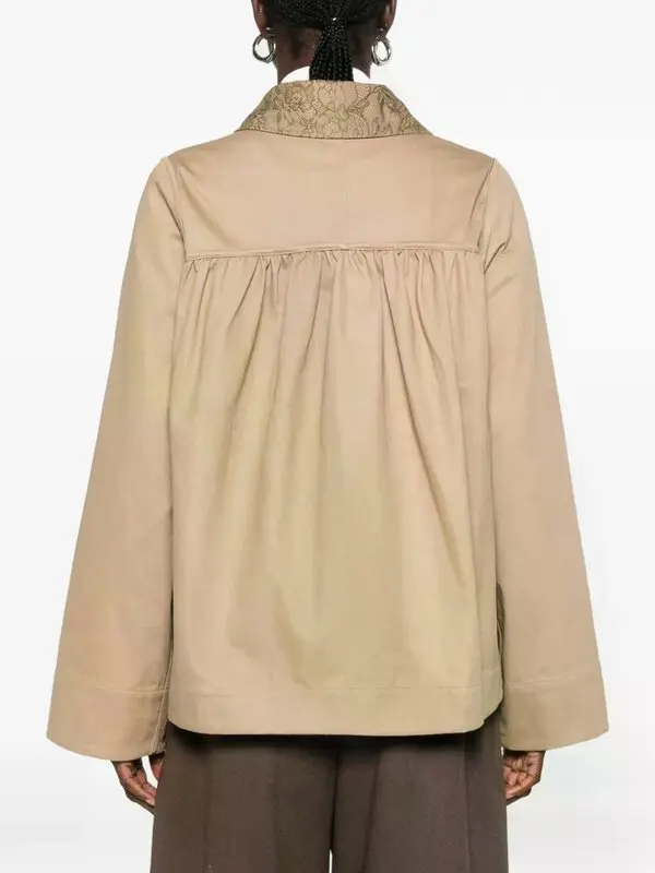 DAMSON MADDER Mini Mercedes Reversible Lace-collar Jacket