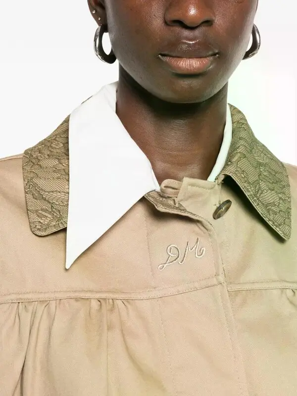 DAMSON MADDER Mini Mercedes Reversible Lace-collar Jacket