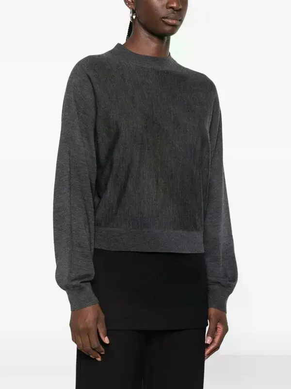 ELEH Ribbed-knit Wool Sweater