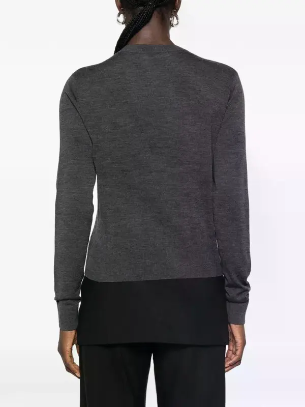 ELEH Button-up Wool Cardigan