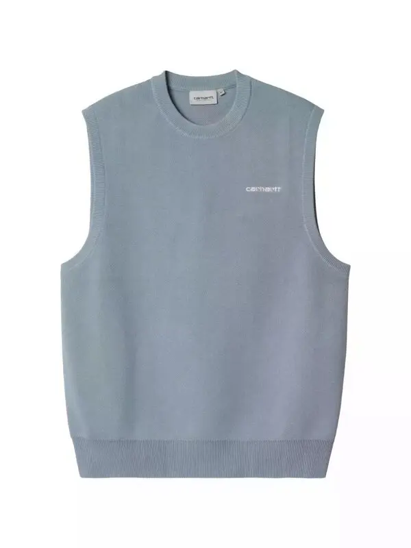 Carhartt Work In Progress Logo Waistcoat