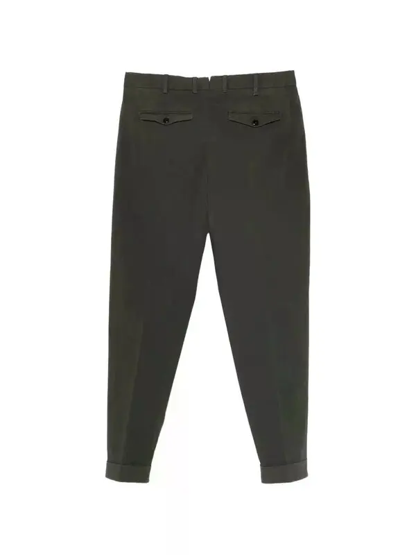 PT TORINO Pleated Turn-up Trousers