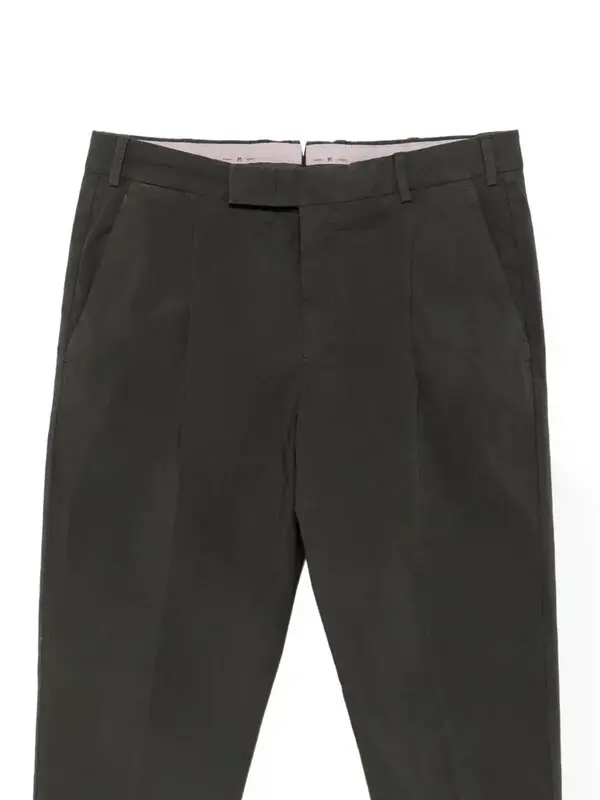 PT TORINO Pleated Turn-up Trousers