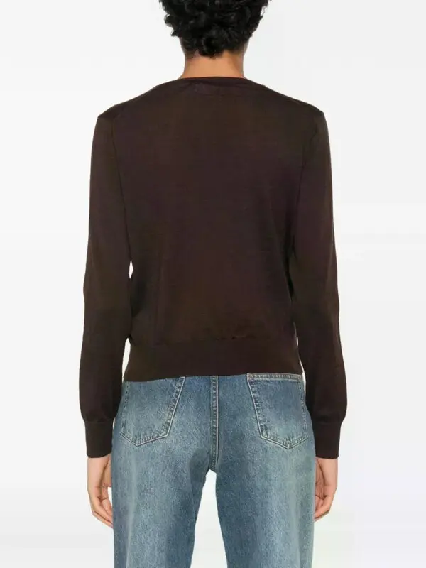 Polo Ralph Lauren Embroidered Logo Wool Sweater
