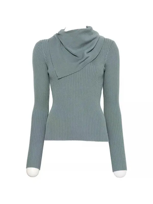 Zimmermann Valiant Ribbed-knit Sweater