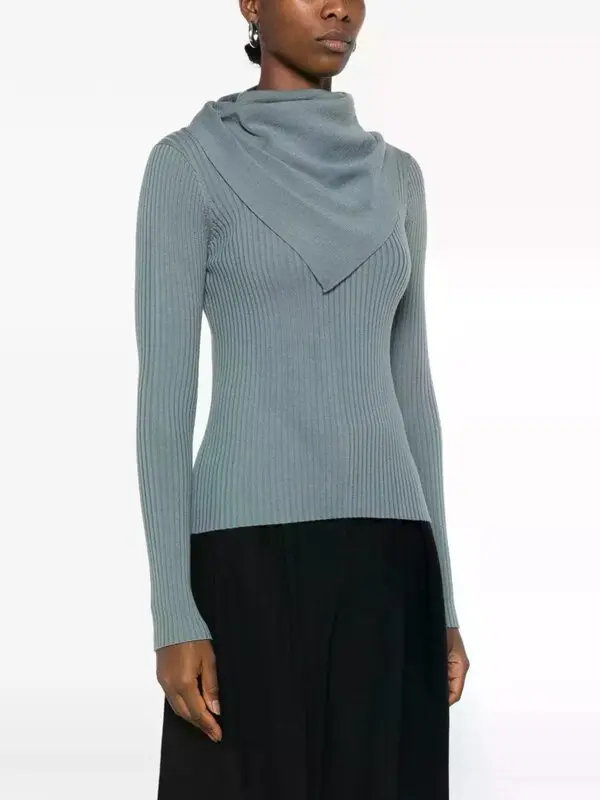 Zimmermann Valiant Ribbed-knit Sweater