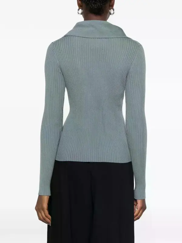 Zimmermann Valiant Ribbed-knit Sweater