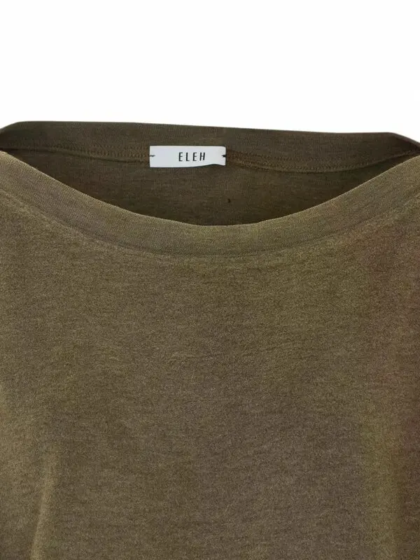 ELEH Asymmetric Long-sleeve T-shirt