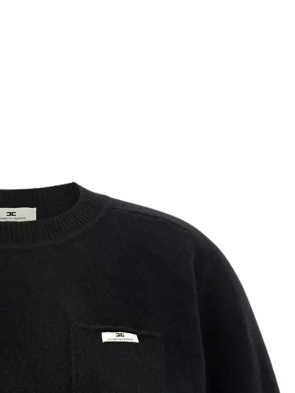 Elisabetta Franchi Wool And Cashmere Top