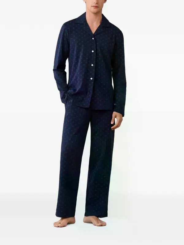 HACKETT LONDON Logo-print Pajamas