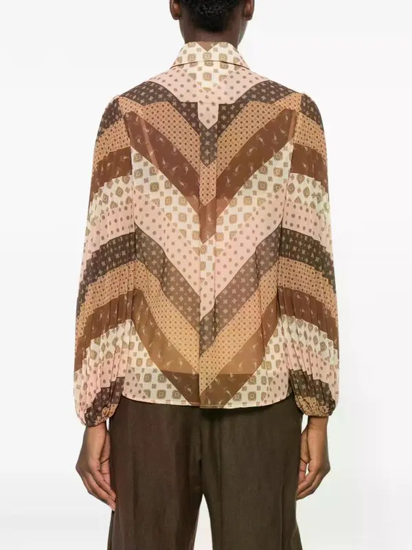 Zimmermann Sunray Collard Shirt