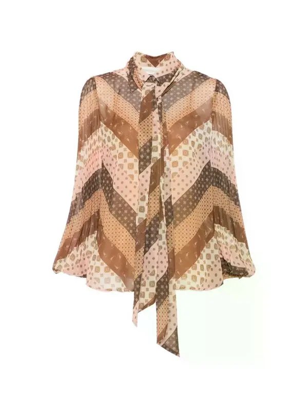 Zimmermann Sunray Collared Shirt