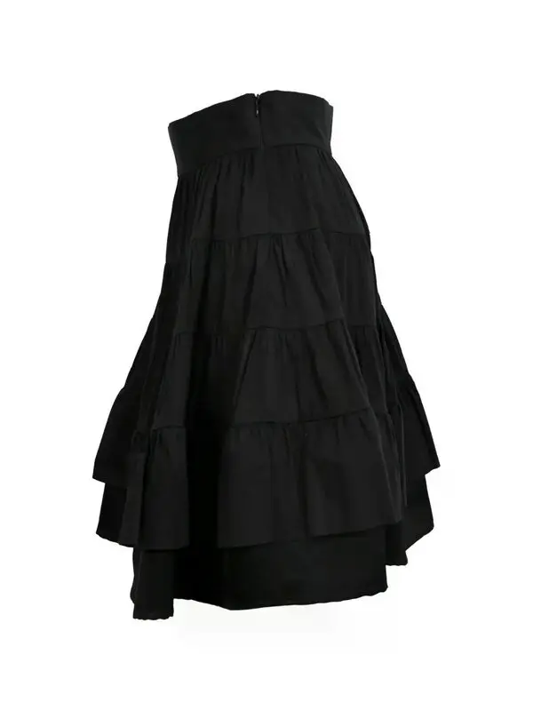 Sandro Tiered Ruffled Skirt