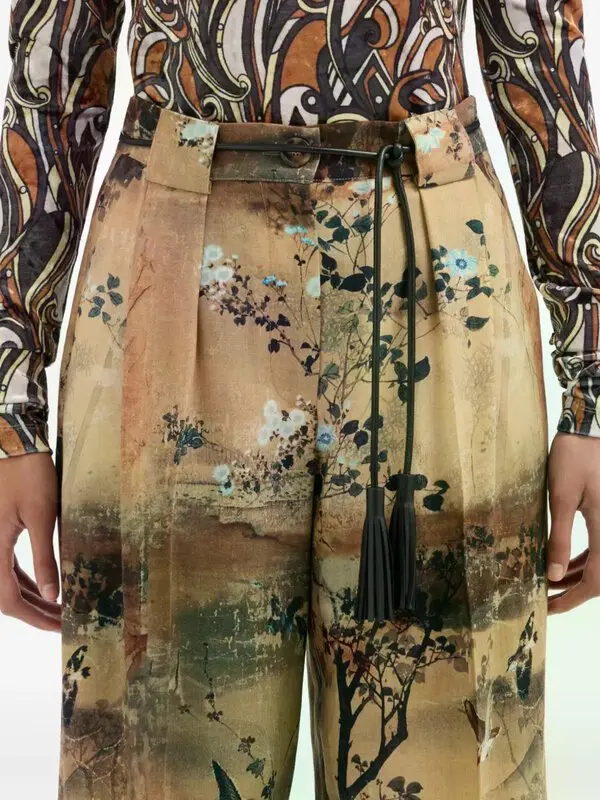 PIERRE-LOUIS MASCIA Tassel-detail Slender Belt