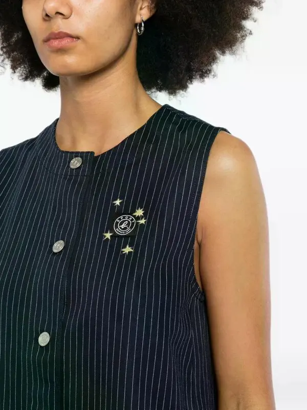 AGNES B. Logo-embroidered Dress